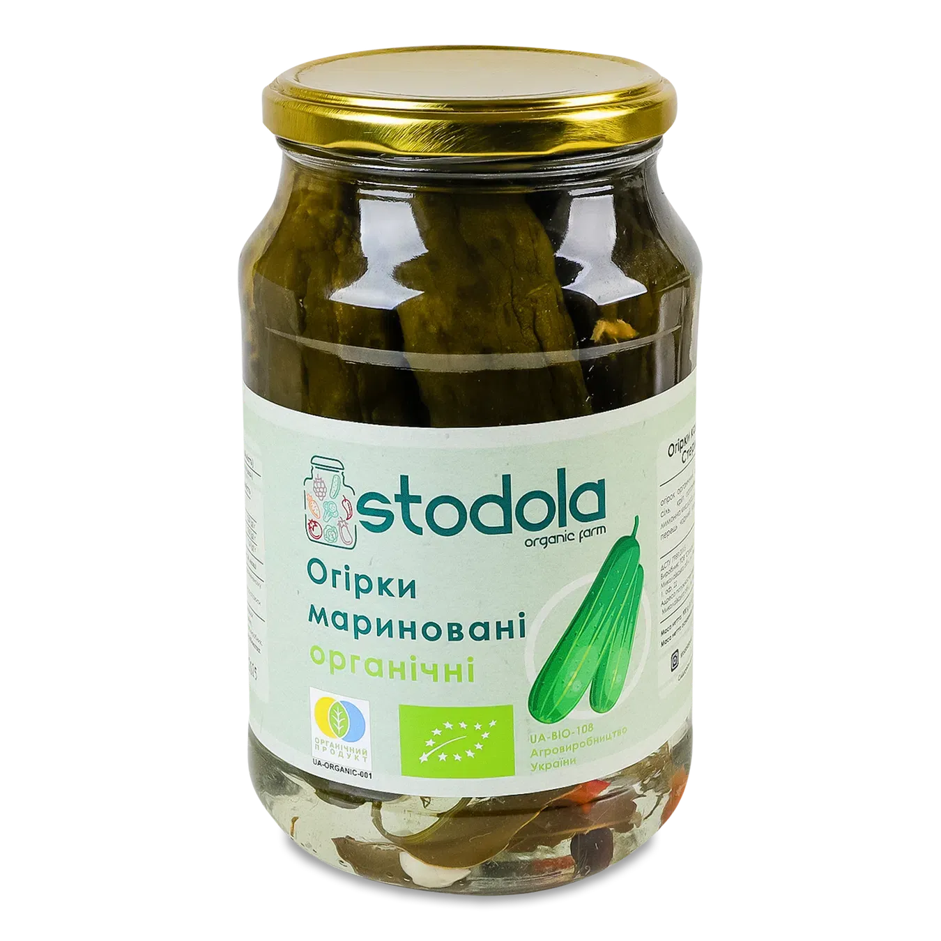 Огірки «Лавка Традицій» Stodola органічні мариновані